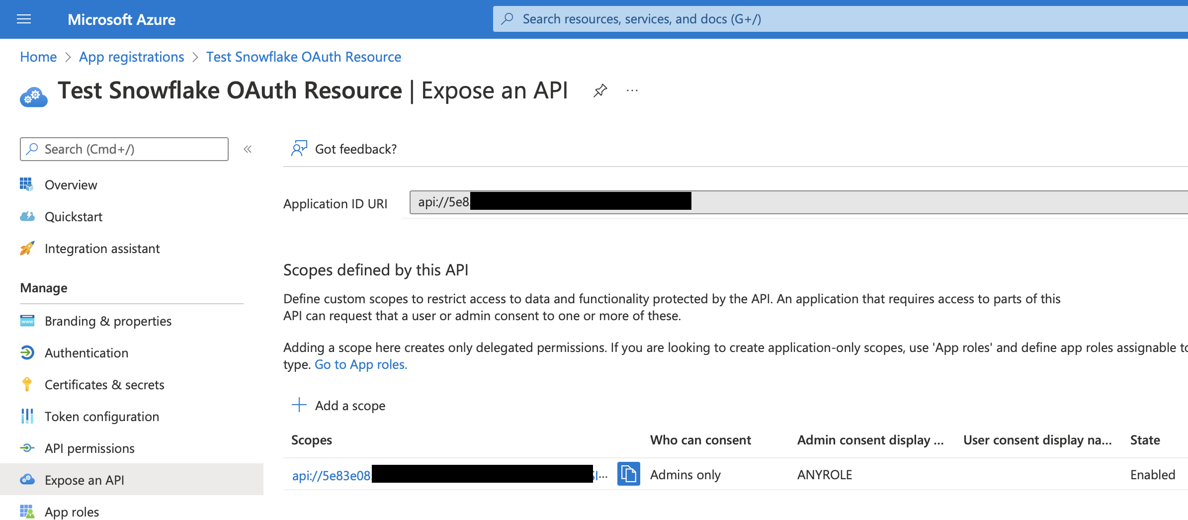 How To Create External Oauth Token Using Azure Ad For The Oauth Client