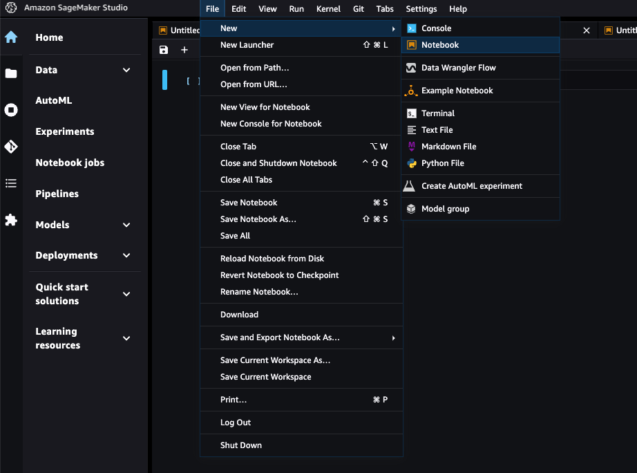 Keyring is skipped due to an exception: 'keyring.backends' happened in the Sagemaker