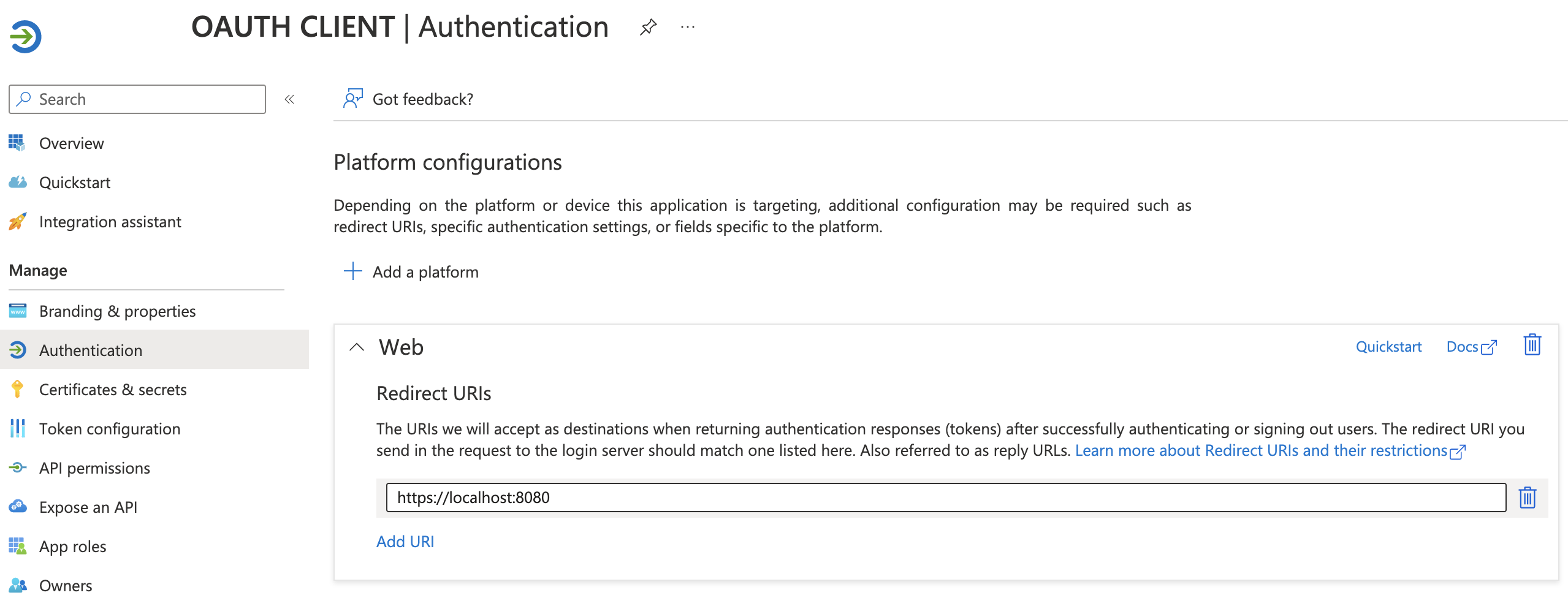 Error invalid_grant while trying to request OAuth Access Token from ...