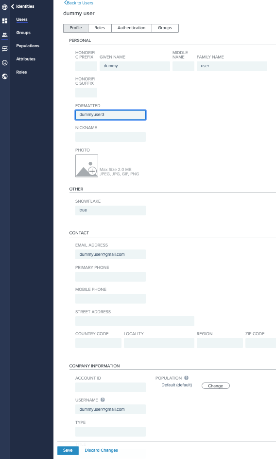 How To Configure Pingone Scim Provisioning With Snowflake