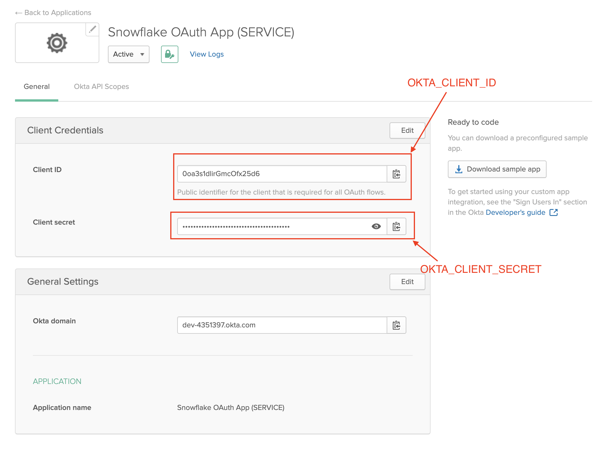 How To: Create External Oauth Token Using Okta For The Client Itself (Service Flow)