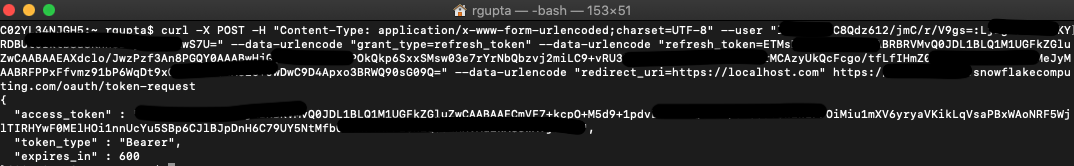 How To Oauth Token Generation Using Snowflake Oauth Custom Clients