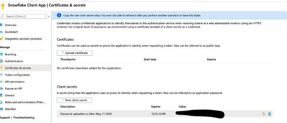 How To: Create External OAuth Token Using Azure AD On Behalf Of The User