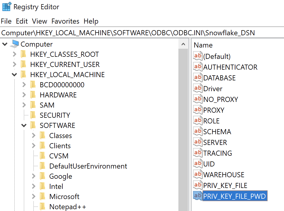 How To Set Up Odbc Driver With Key Pair Authentication To Connect To