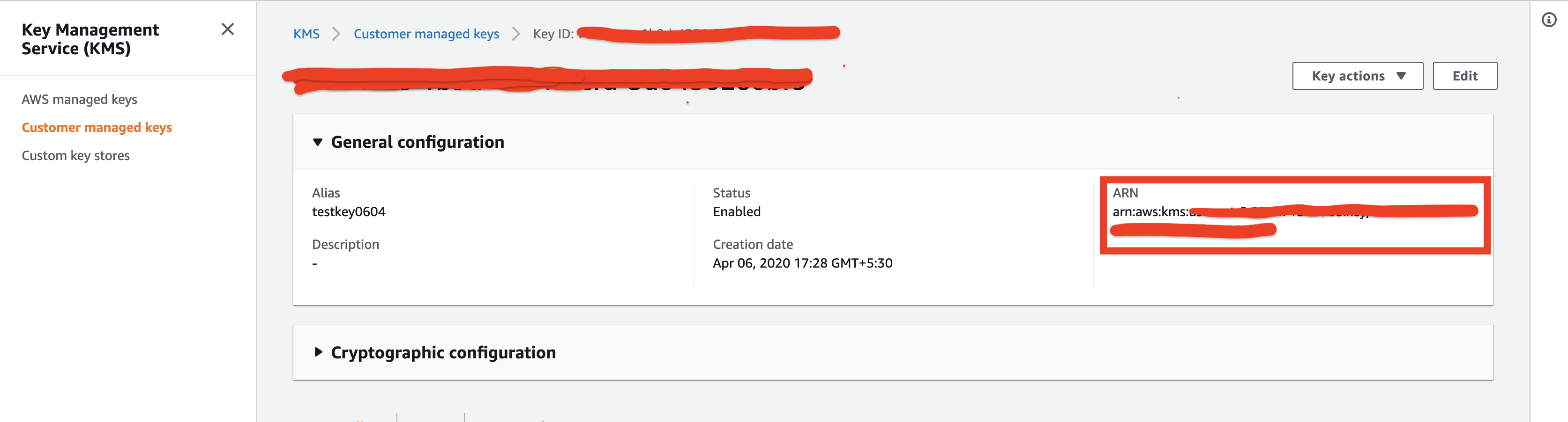 Howto Create An Aws Kms Customer Master Key Which Is Required To
