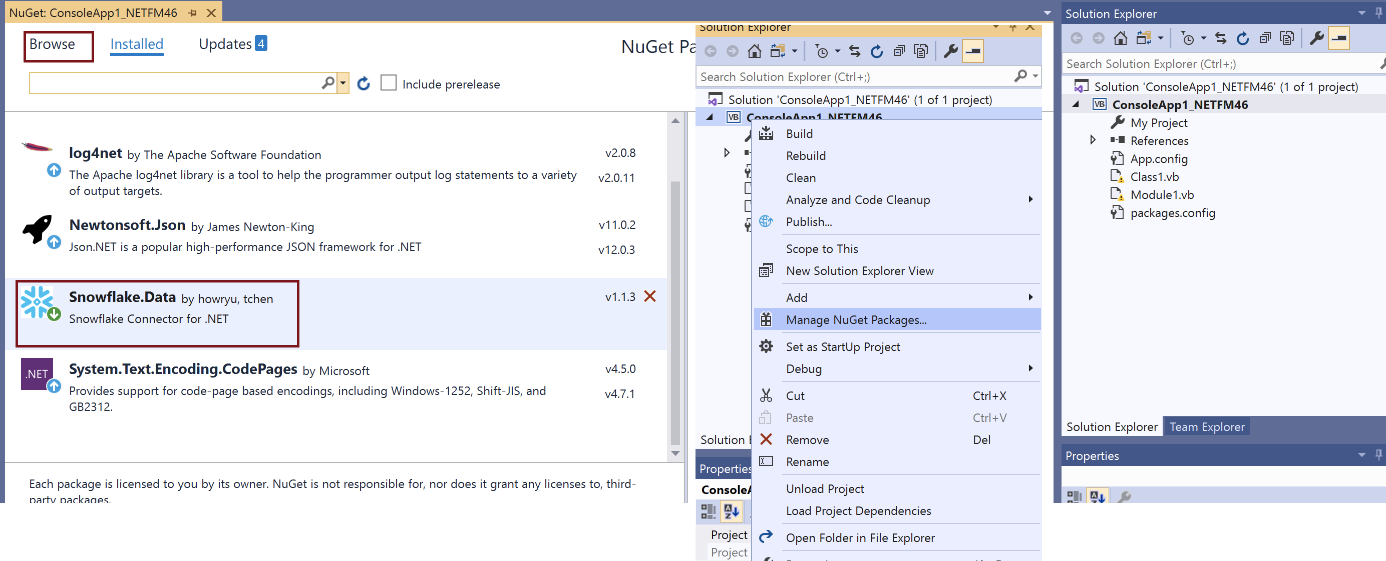 How to connect to snowflake using C Sharp application with snowflake .NET Connector to perform ...
