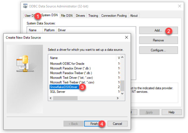 HOW TO: connect to Snowflake authenticating with Azure AD SSO from MS Excel ODBC driver