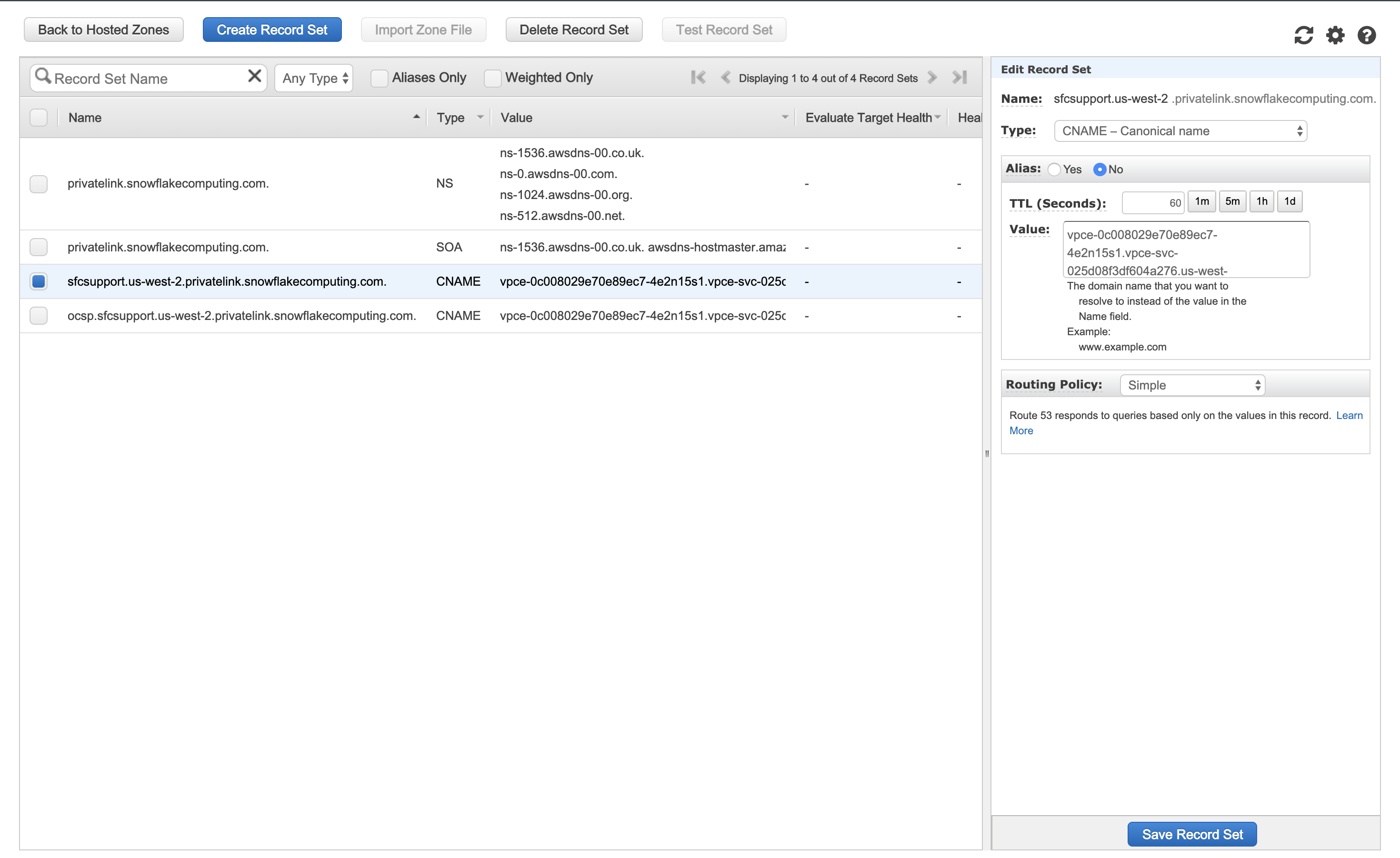 AWS PrivateLink and Snowflake detailed troubleshooting Guide