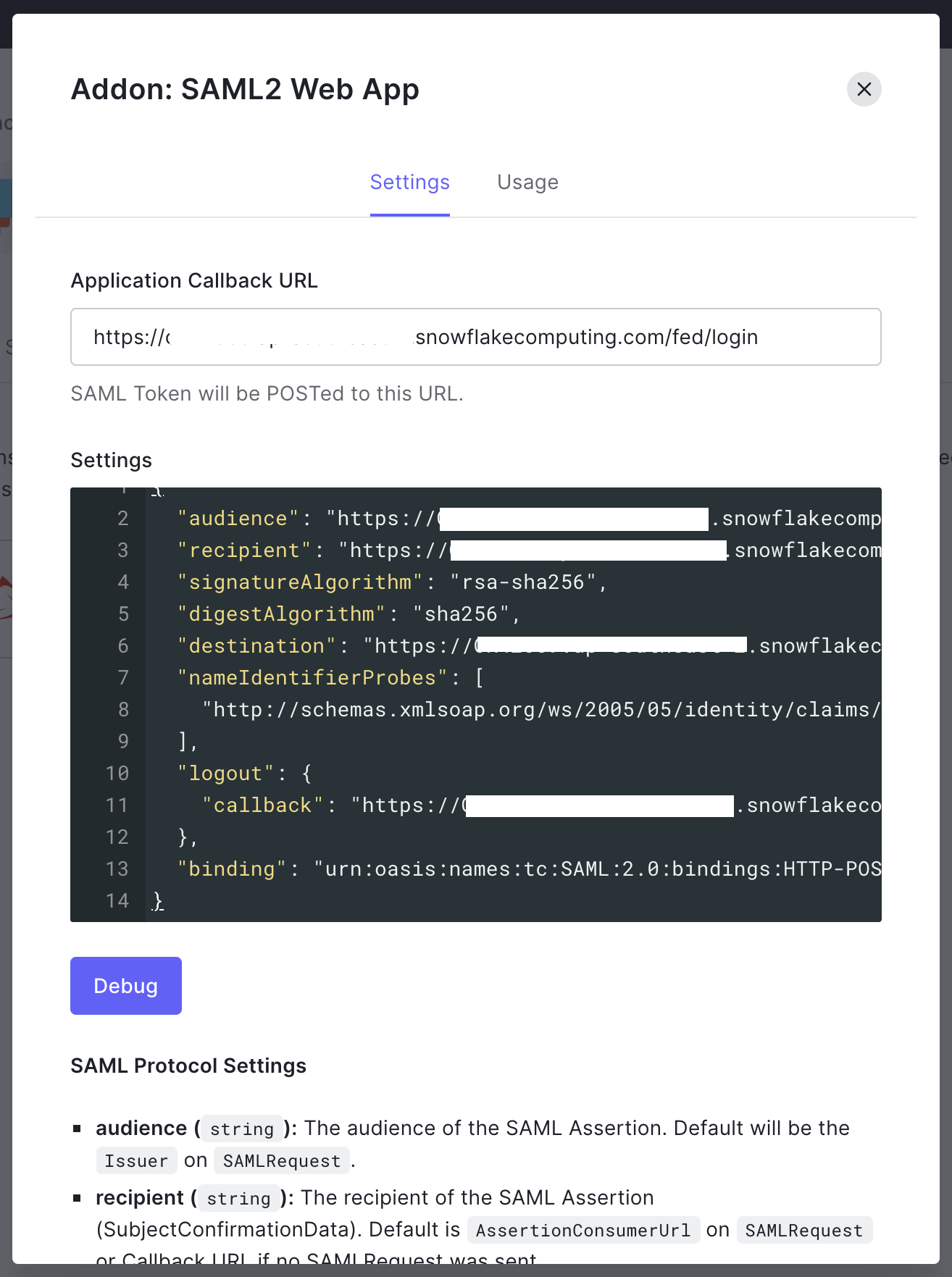 How To: Setup SSO with Auth0 and Snowflake New URL Format or Privatelink