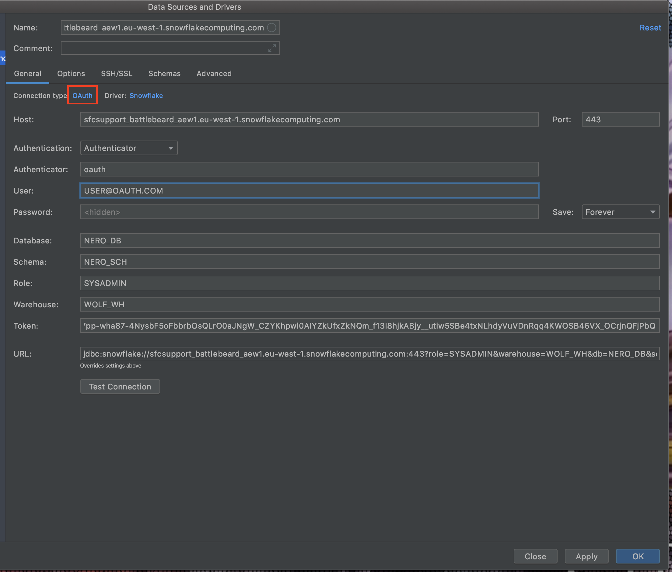 How To Connect To Snowflake From Jetbrains Datagrip Using Oauth
