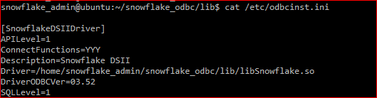 Connecting to Snowflake using PERL (Linux)