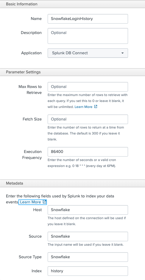 Integrating Snowflake And Splunk With Dbconnect