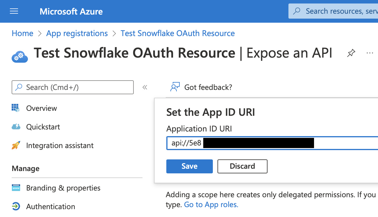 How To Create External Oauth Token Using Azure Ad For The Oauth Client Itself