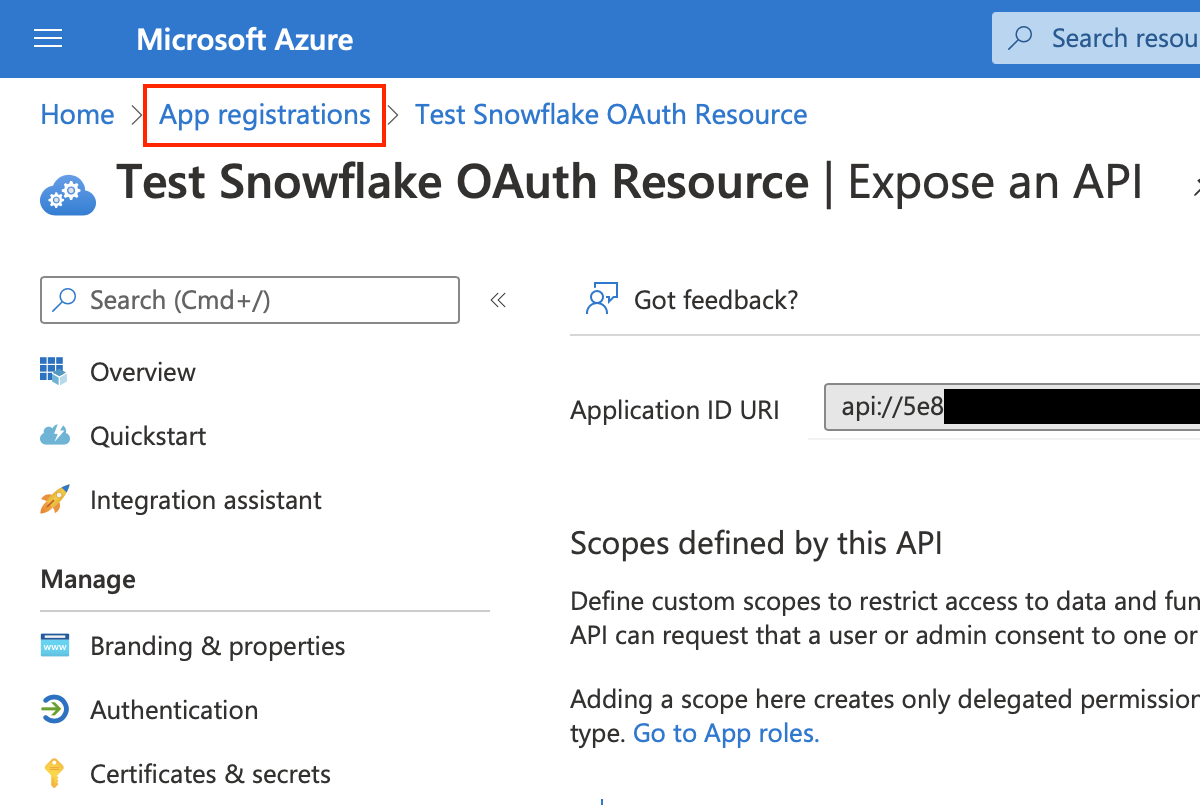 How To: Create External OAuth Token Using Azure AD For The OAuth Client ...