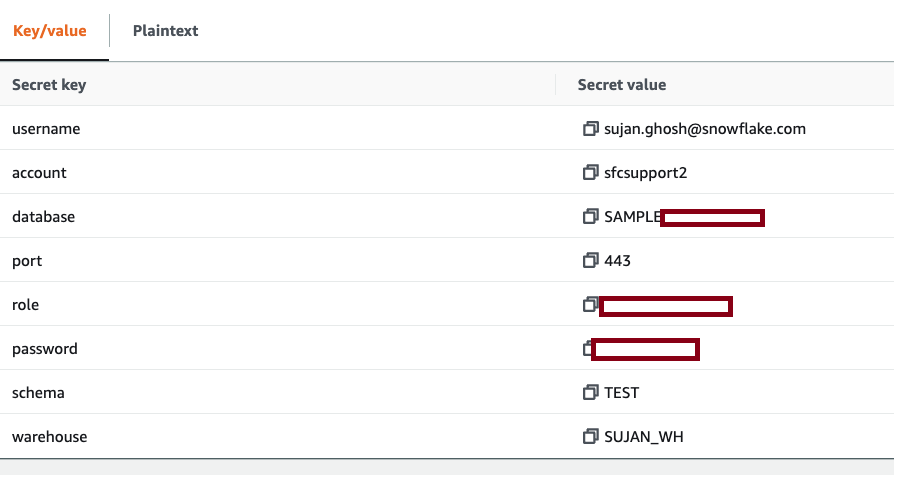 How to use AWS Secrets Manager with Snowpark python