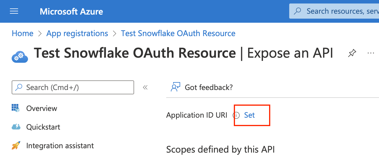 How To Create External Oauth Token Using Azure Ad For The Oauth Client Itself