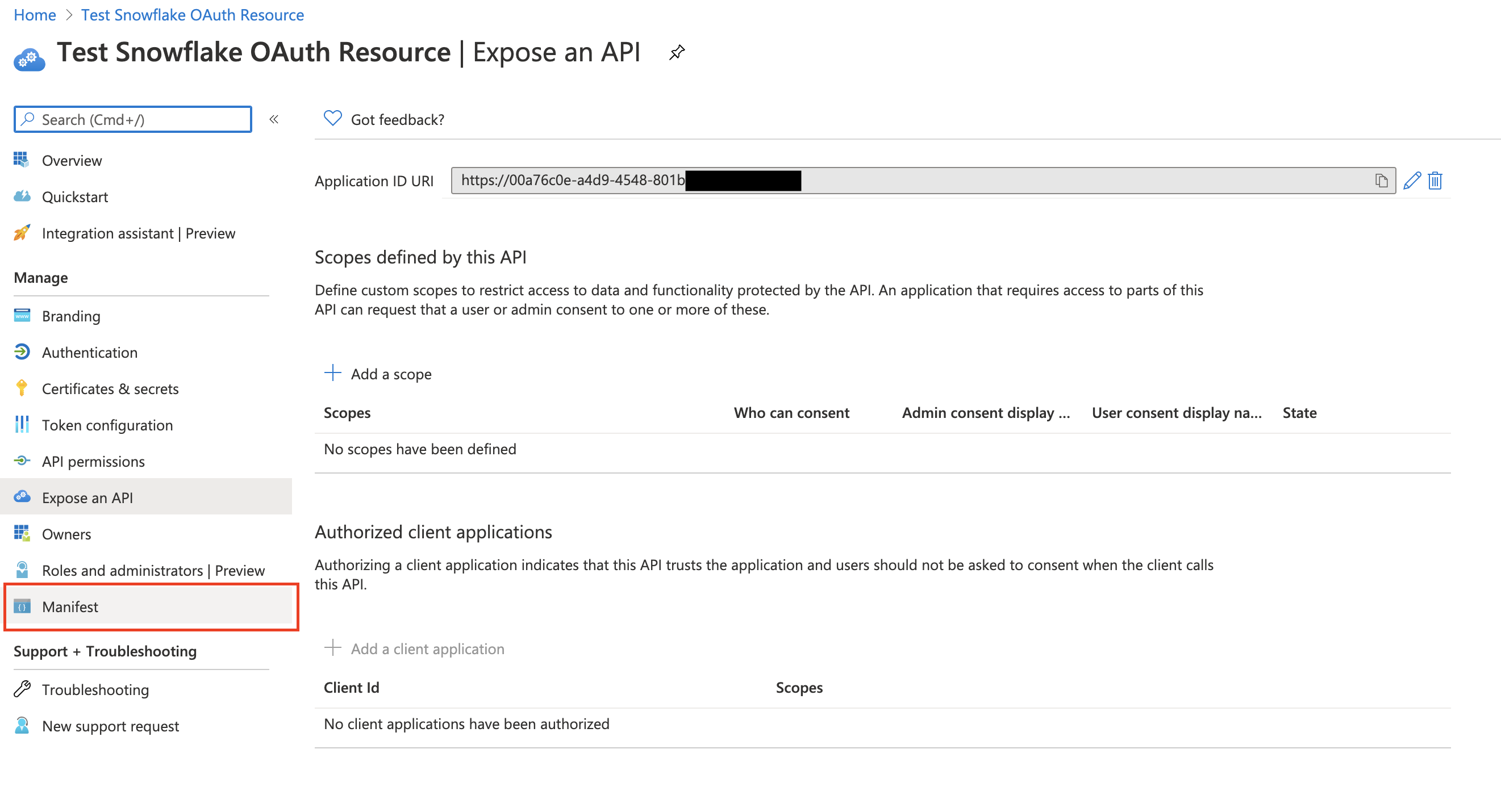 How To Create External Oauth Token Using Azure Ad For The Oauth Client Itself