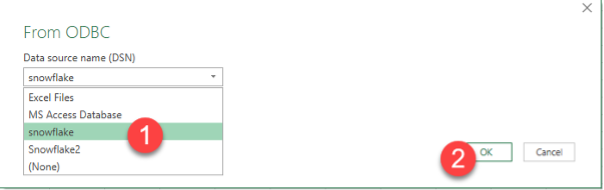 How To Connect To Snowflake Authenticating With Azure Ad Sso From Ms Excel Odbc Driver