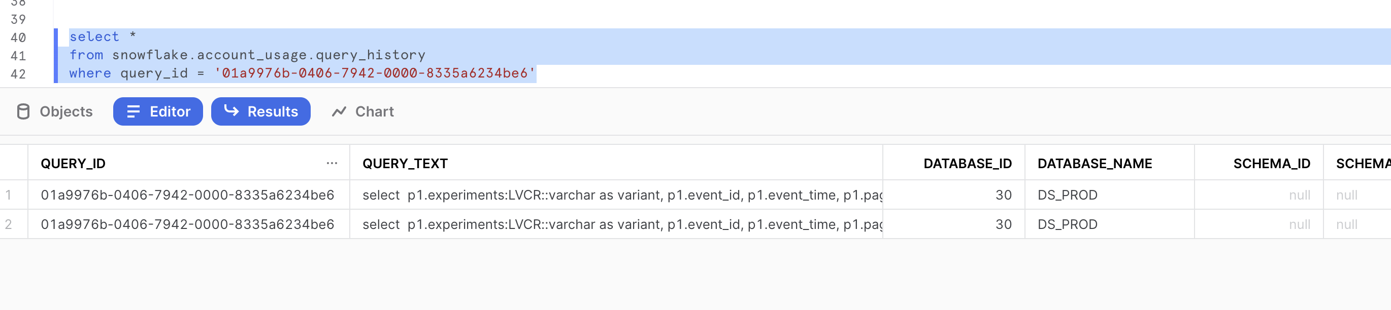 Why Account Usage Query History View Returns Duplicate Rows For One Query