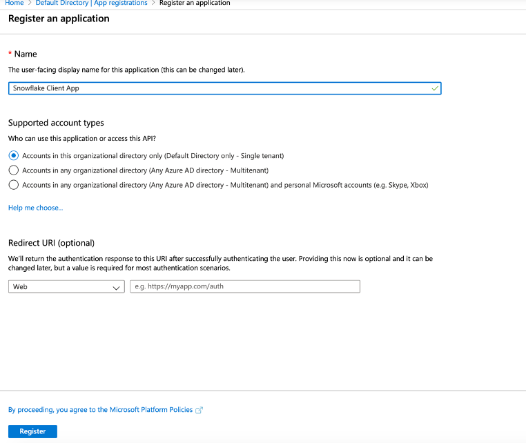 How To Create External Oauth Token Using Azure Ad On Behalf Of The User