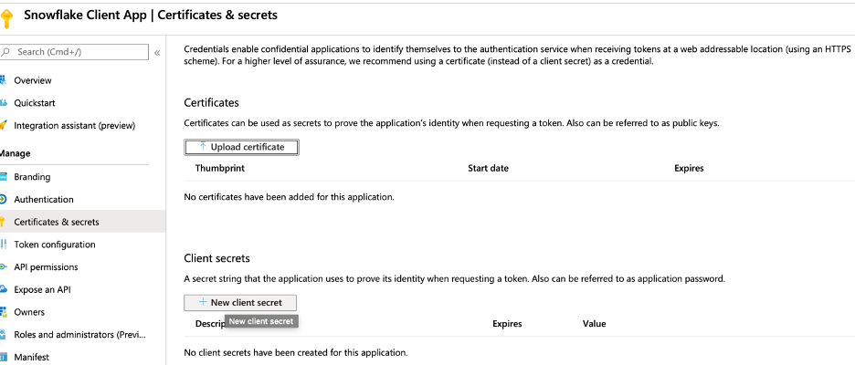 How To Create External Oauth Token Using Azure Ad On Behalf Of The User