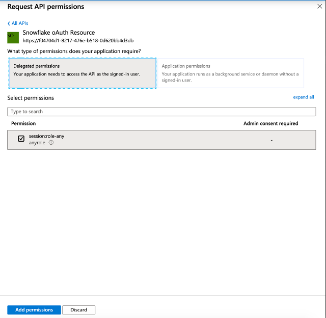 How To Create External Oauth Token Using Azure Ad On Behalf Of The User
