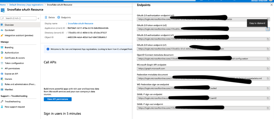 How To Create External Oauth Token Using Azure Ad On Behalf Of The User