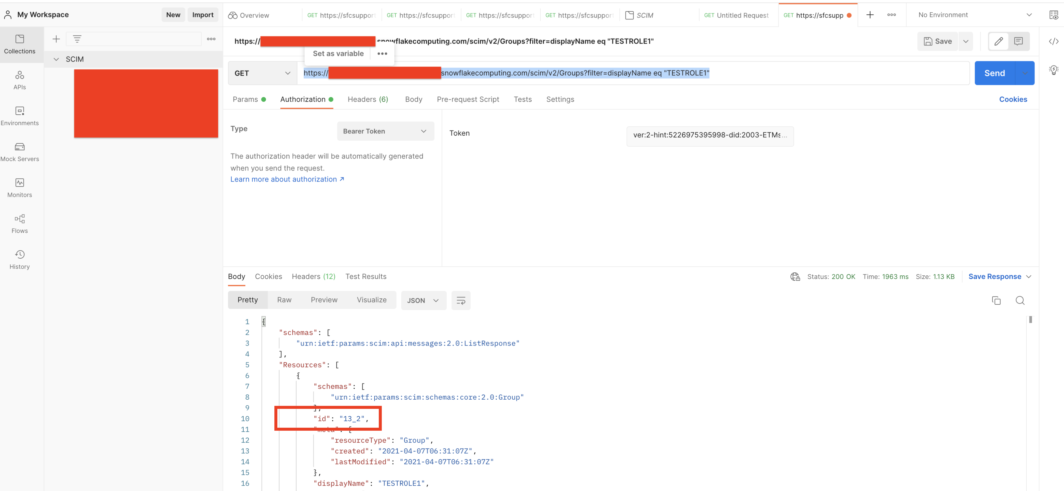 How To Use Postman To Make SCIM API Calls To Snowflake Accounts