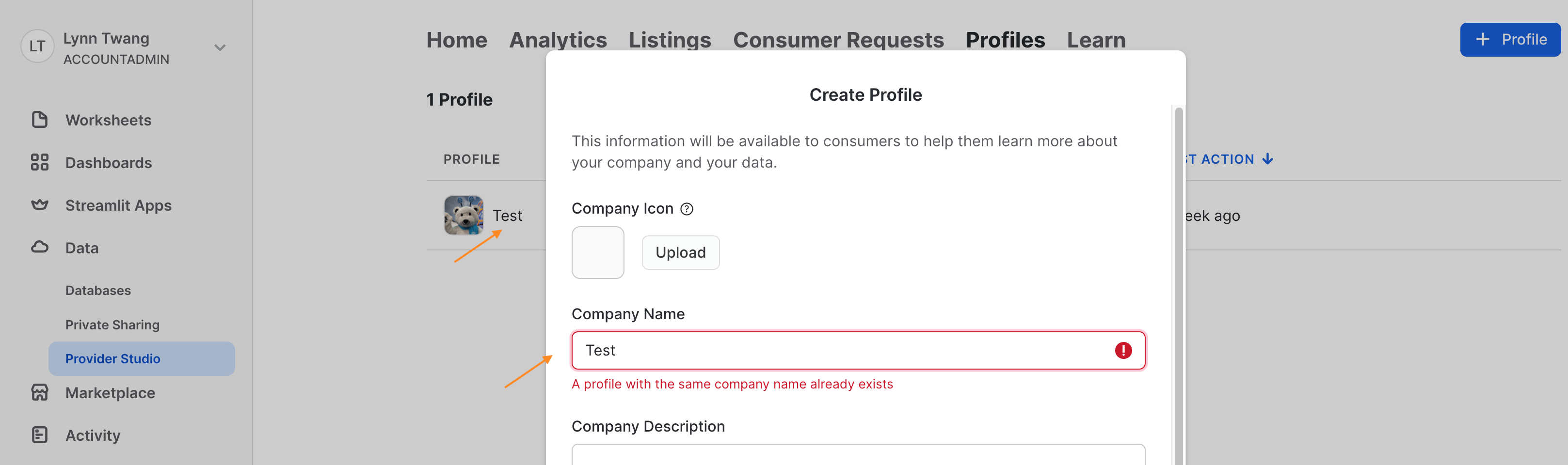 How to manage your Provider Profile