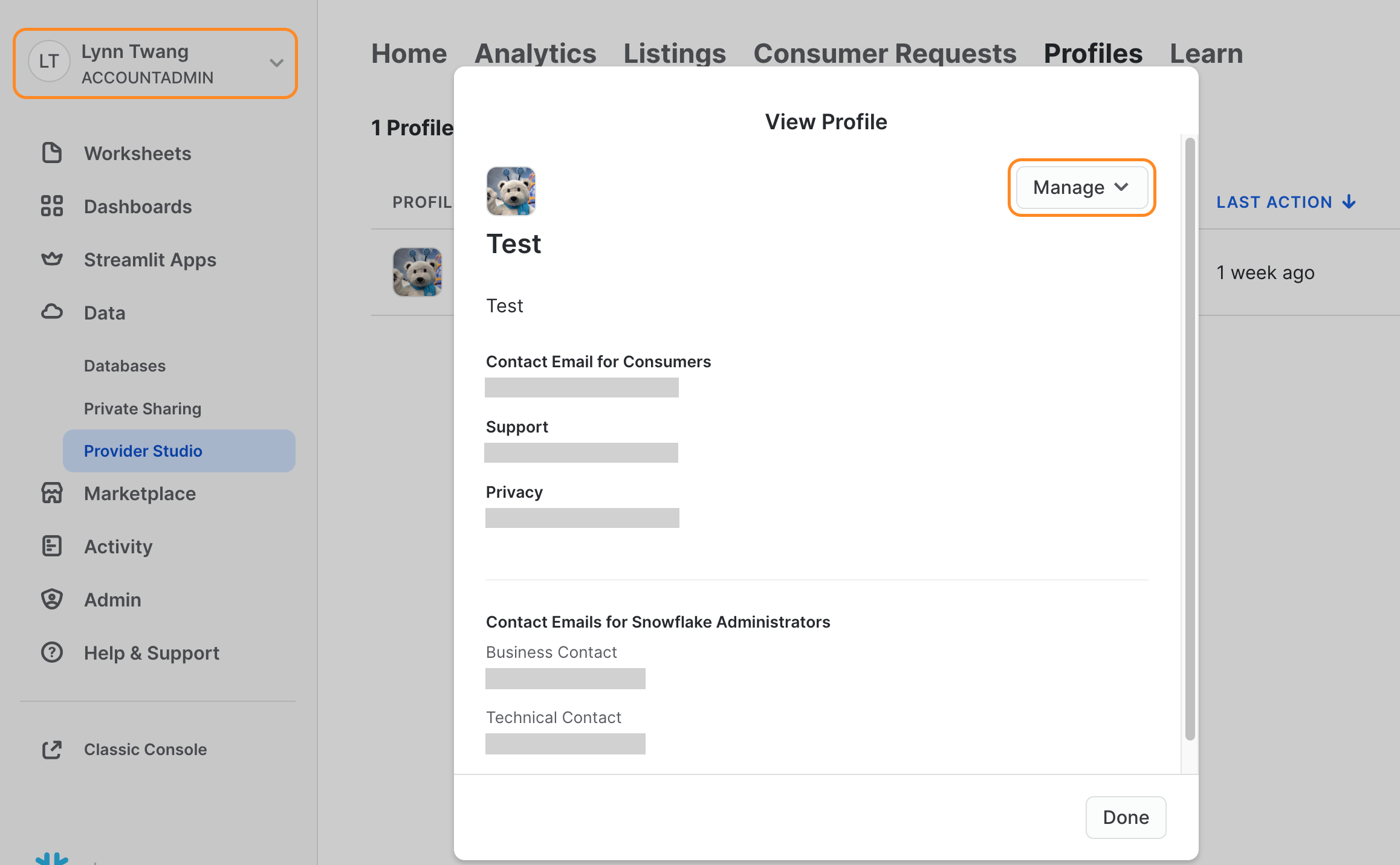 How to manage your Provider Profile