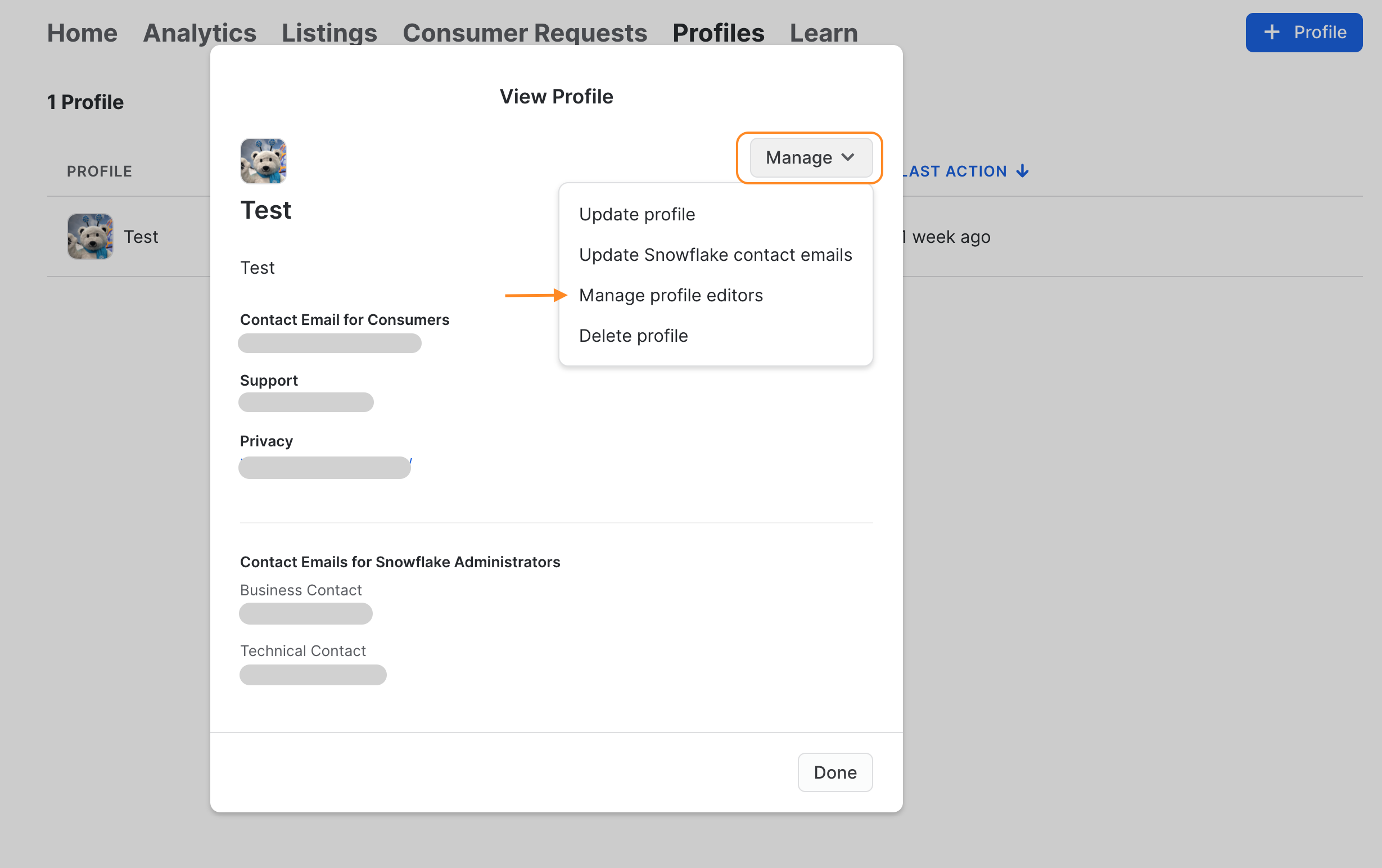 How to manage your Provider Profile