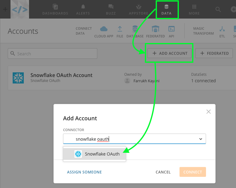 Configure access from Domo using Snowflake OAuth