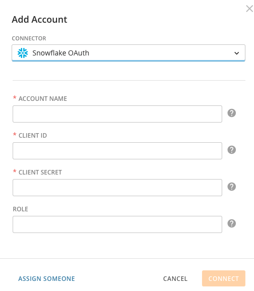 Configure access from Domo using Snowflake OAuth