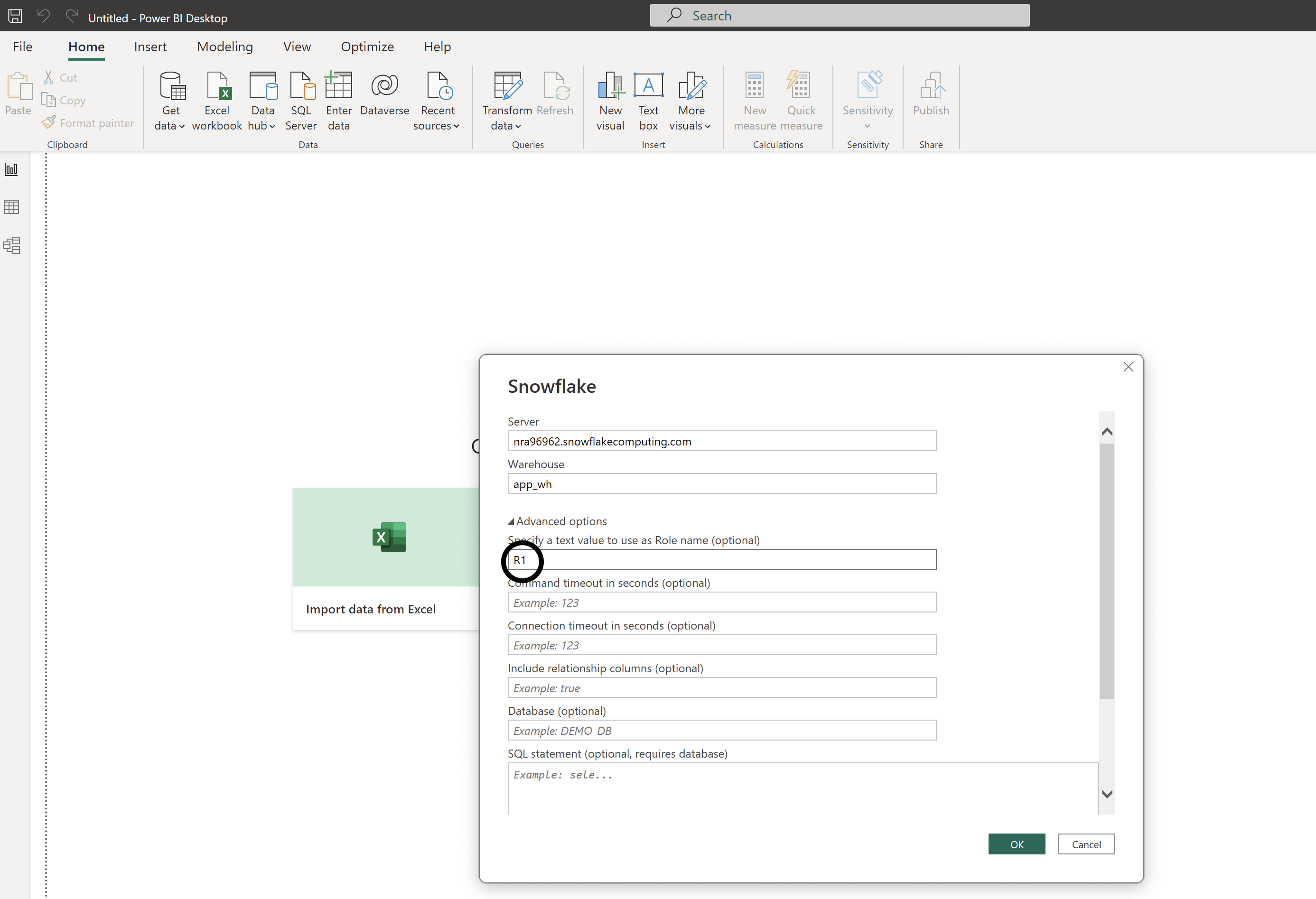 External OAuth from Power BI Desktop for users without default role or users to use roles other ...