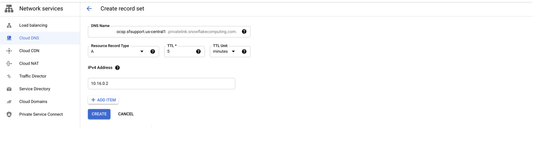 How To: Configure GCP Private Service Connect With Snowflake