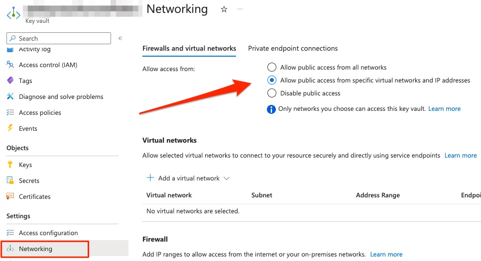 Error "Failure due to external dependency" when executing the VERIFY_AZURE_KEYVAULT_INTEGRATION ...