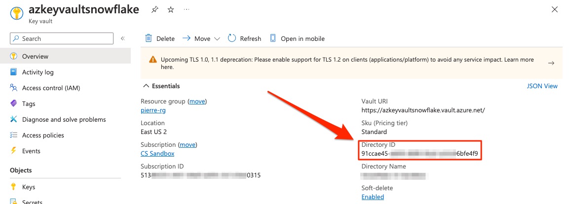 Unable to use the Snowflake account after the Tri-Secret service ...