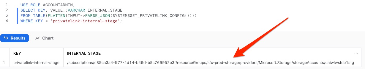 Configure private connectivity to Internal Stages with Azure Blob Private Endpoints