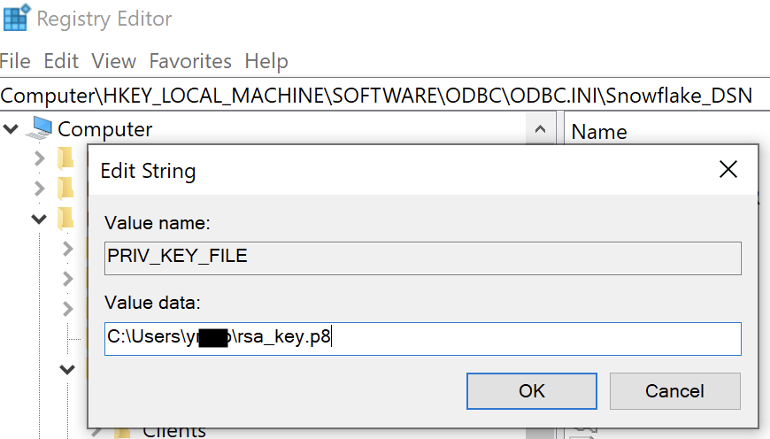 How To Set Up Odbc Driver With Key Pair Authentication To Connect To