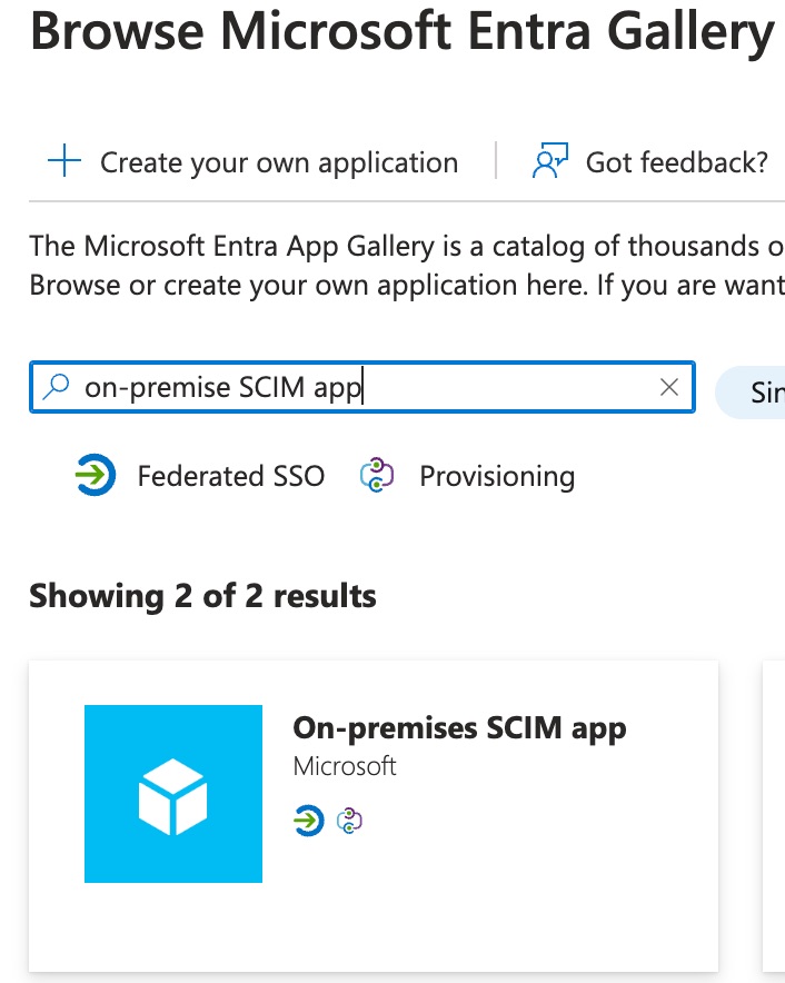 How to use private connectivity for SCIM provisioning from Entra ID?