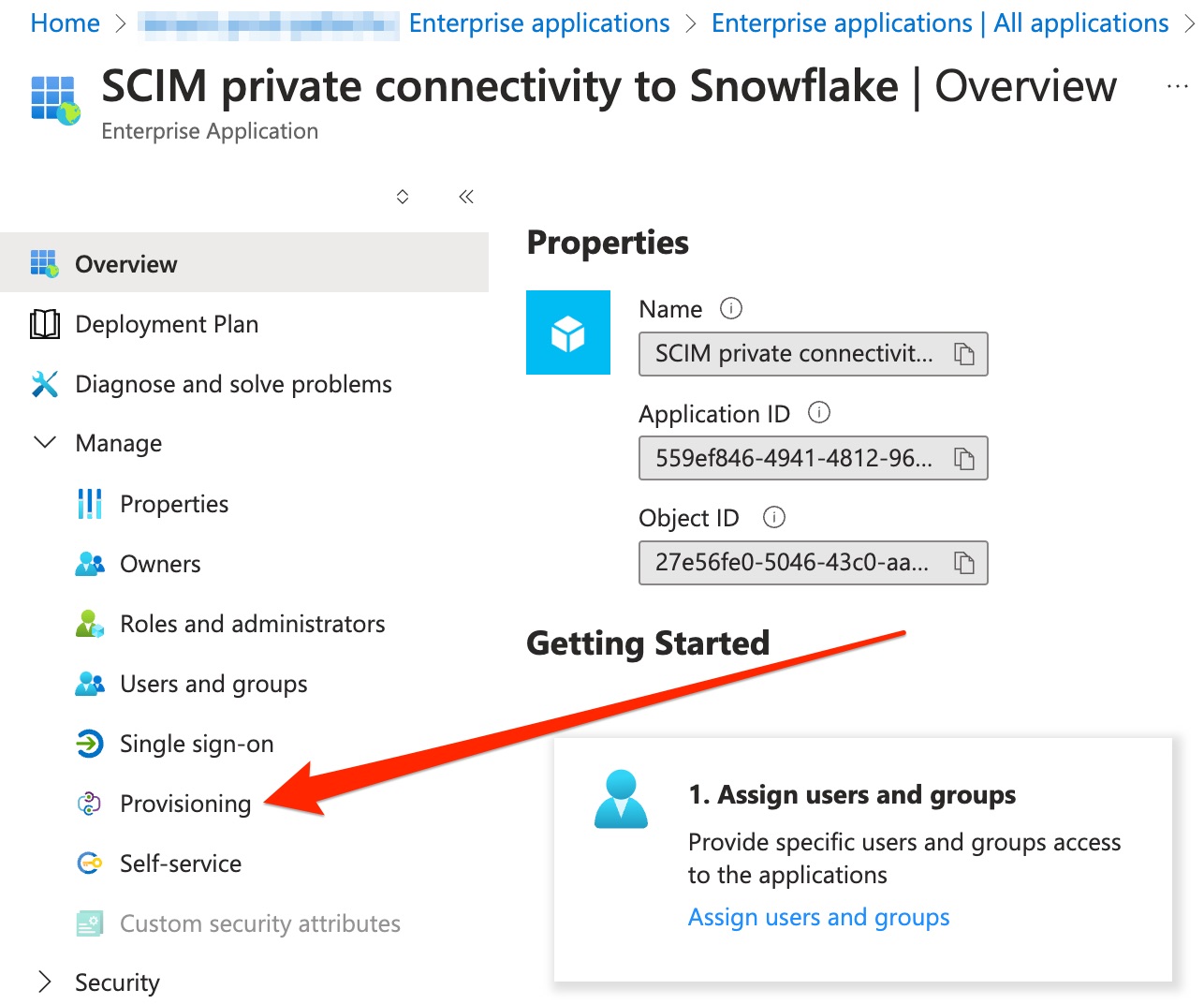 How to use private connectivity for SCIM provisioning from Entra ID?
