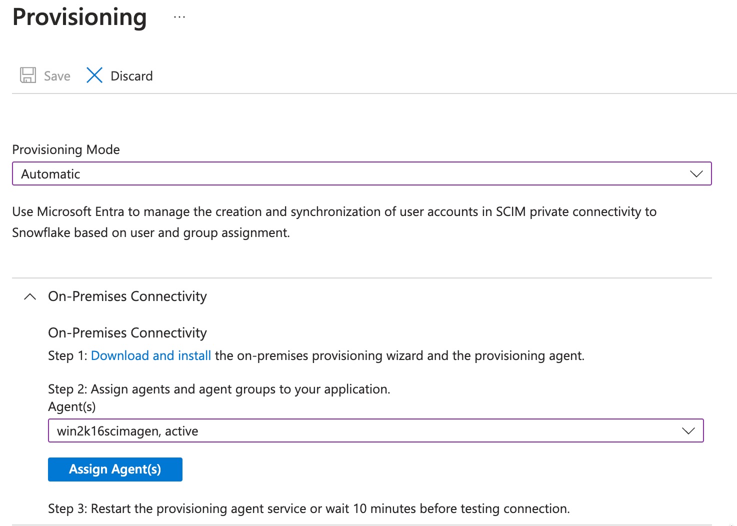 How to use private connectivity for SCIM provisioning from Entra ID?