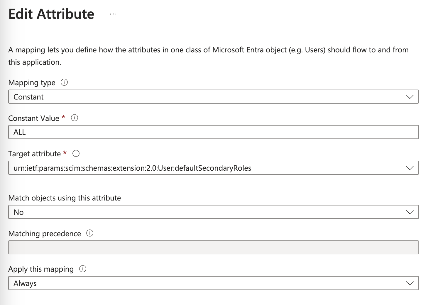How to set up Snowflake custom attributes in Microsoft Entra ID SCIM ...