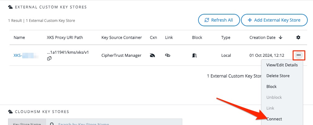 How to use Thales External Key Store for Tri-Secret Secure on an AWS ...