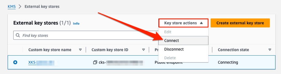 How to use Thales External Key Store for Tri-Secret Secure on an AWS ...
