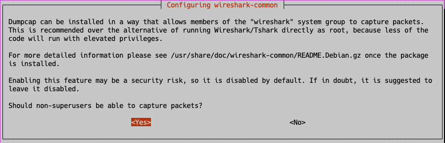 Using Wireshark and tshark to generate network packet captures