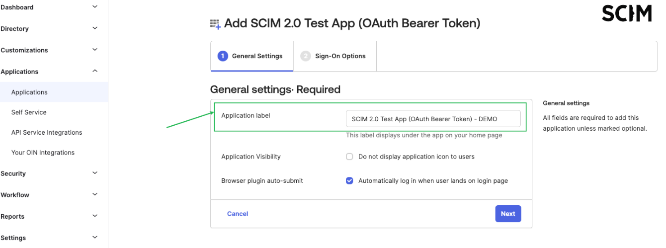 How to configure SCIM in OKTA for China deployment？