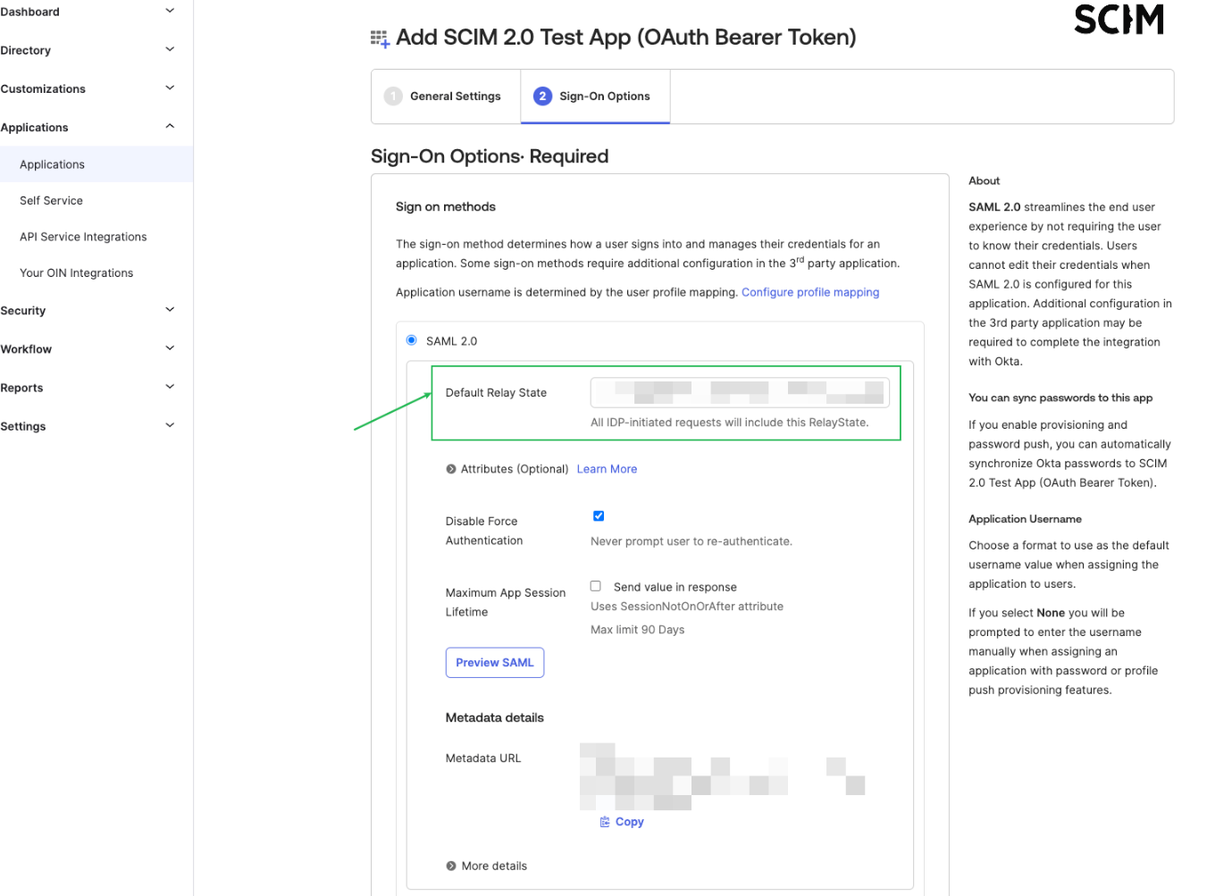 How to configure SCIM in OKTA for China deployment？