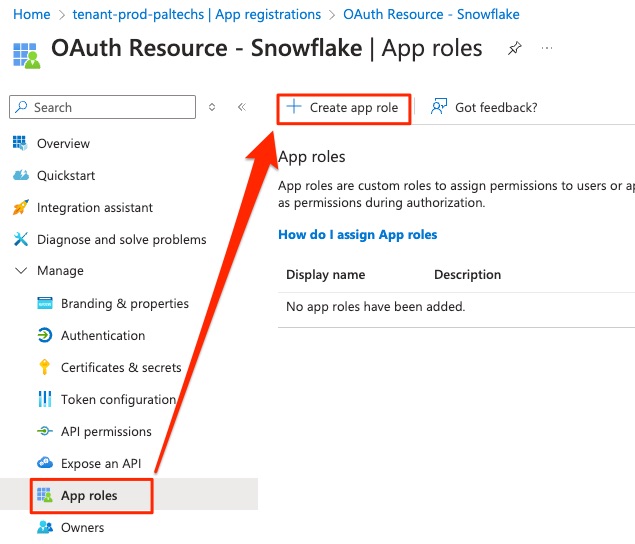 OAuth 2.0 Client Credentials Grant to Snowflake with Entra