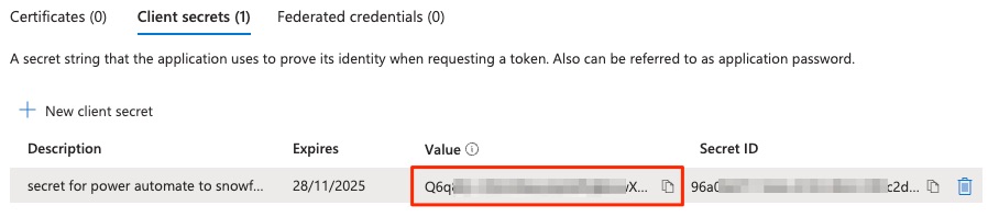 Connect To Snowflake From Power Automate Using Oauth